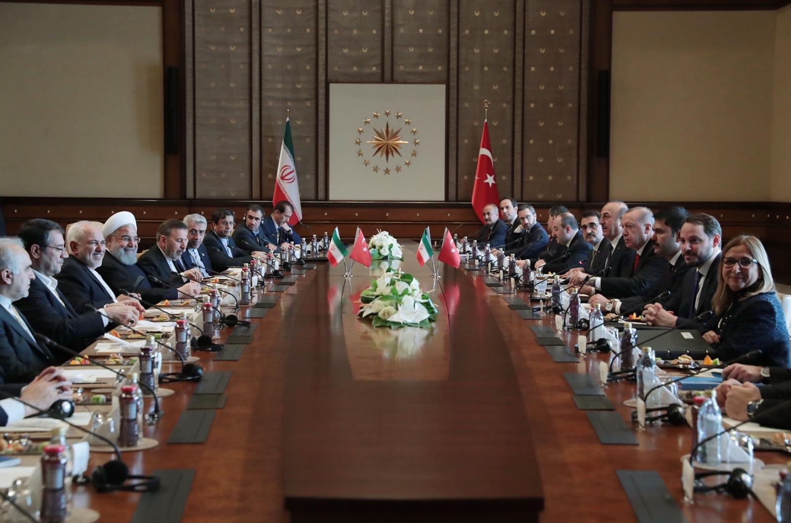 The visit of President Hasan Rouhani of Iran to Turkey to attend the ...