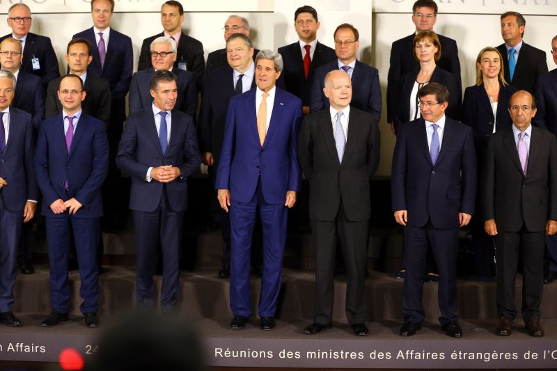 Foreign Minister Davutoğlu attends NATO Foreign Ministerial / Republic ...