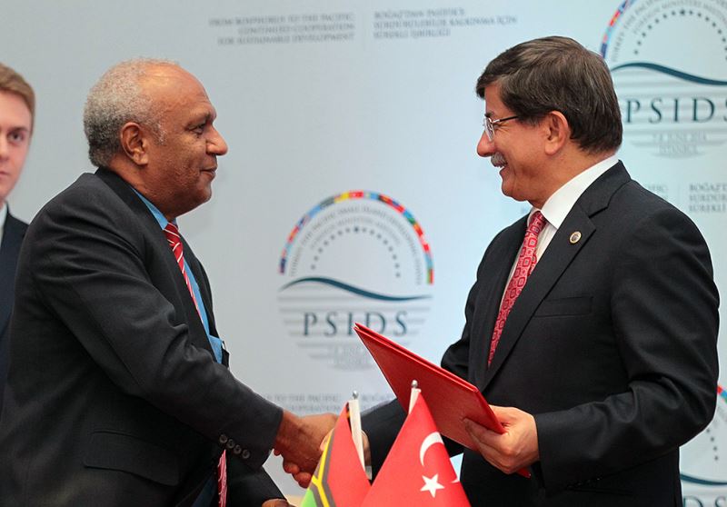 Dışişleri Bakanı Davutoğlu “Son altı yılda Pasifik Ada Devletleriyle ...