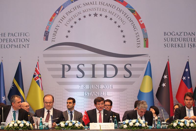 Dışişleri Bakanı Davutoğlu “Son altı yılda Pasifik Ada Devletleriyle ...