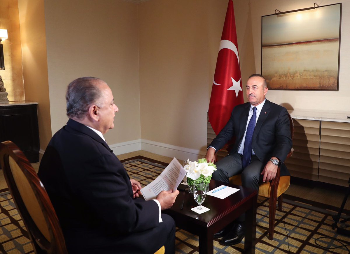 Foreign Minister Mevlüt Çavuşoğlus Visit To The Usa To Attend The 72nd