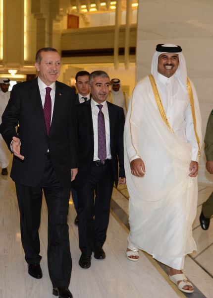 The new building of Turkish Embassy in Doha was opened with the ...