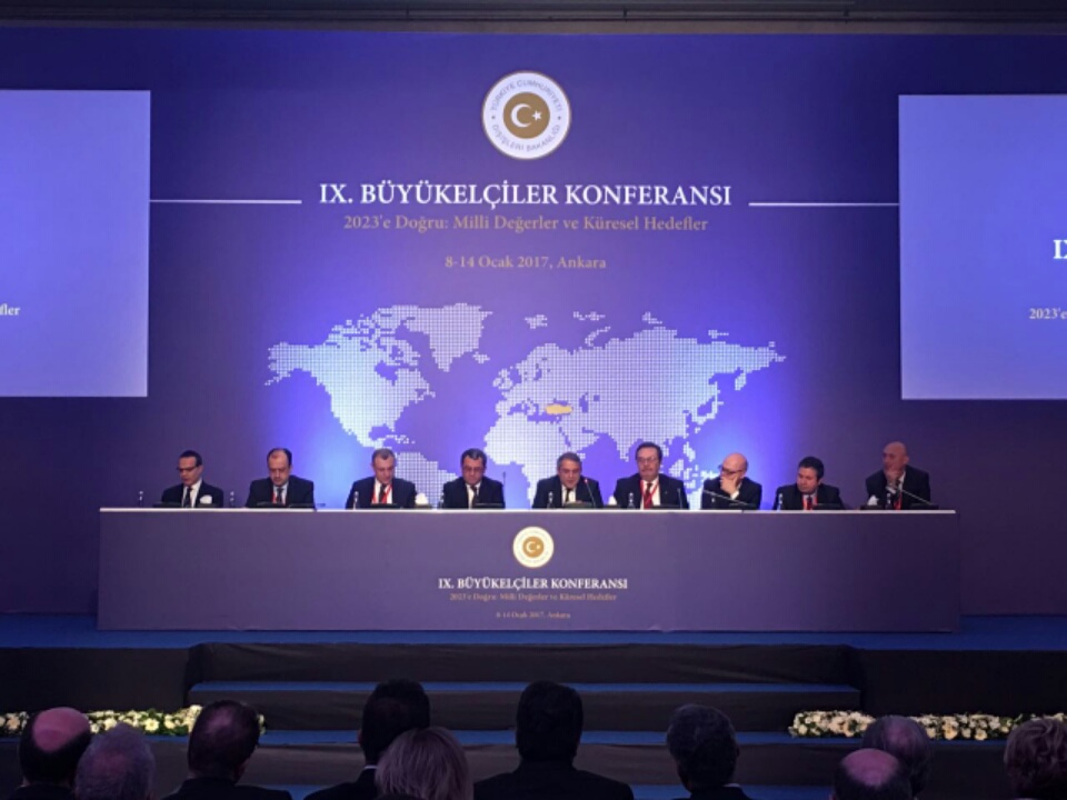 The 9th Ambassadors’ Conference officially started in Ankara (9 January ...
