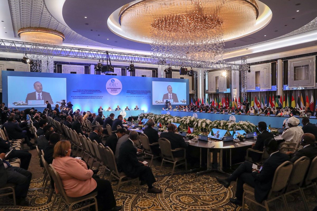The Extraordinary Meeting of the OIC Council of Foreign Ministers was ...