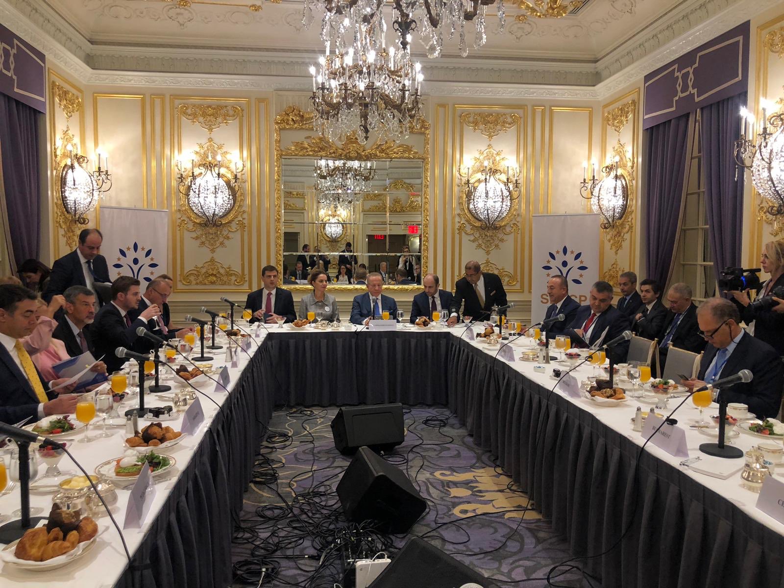 Visit Of Foreign Minister Mevlüt Çavuşoğlu To The U S To Attend