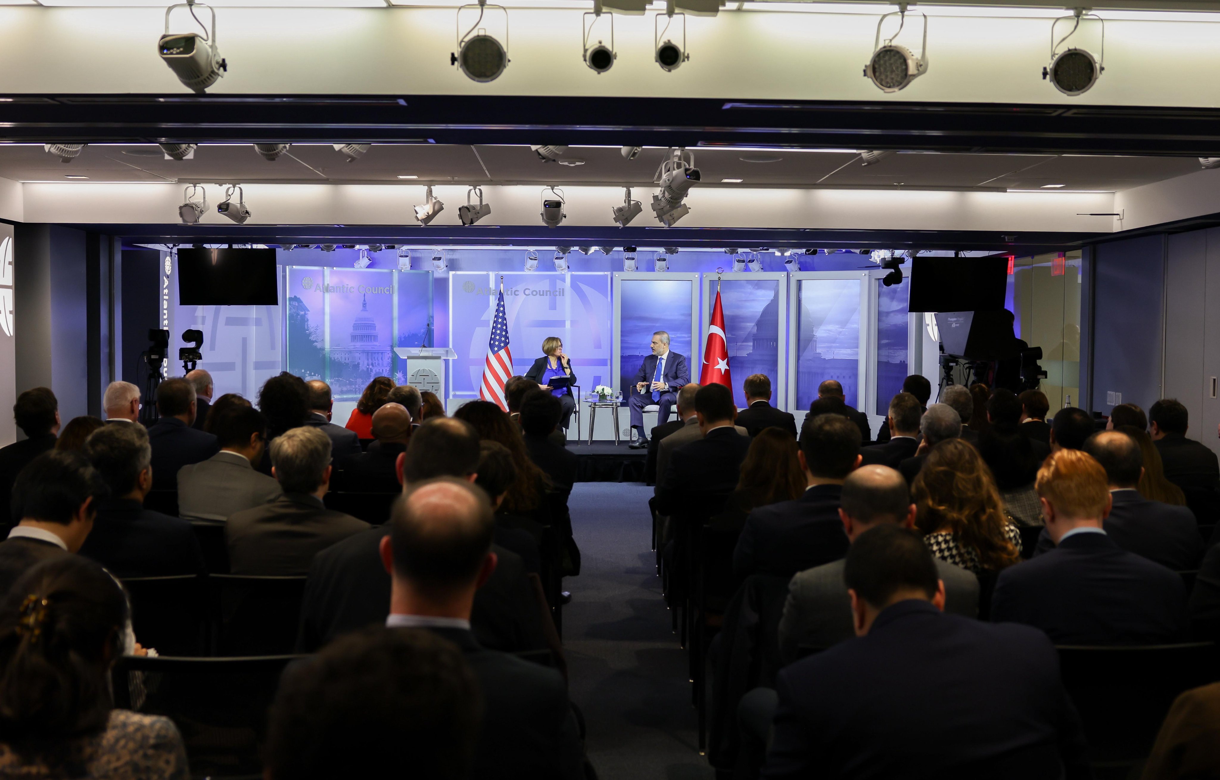 Visit of Minister of Foreign Affairs Hakan Fidan to the United States ...