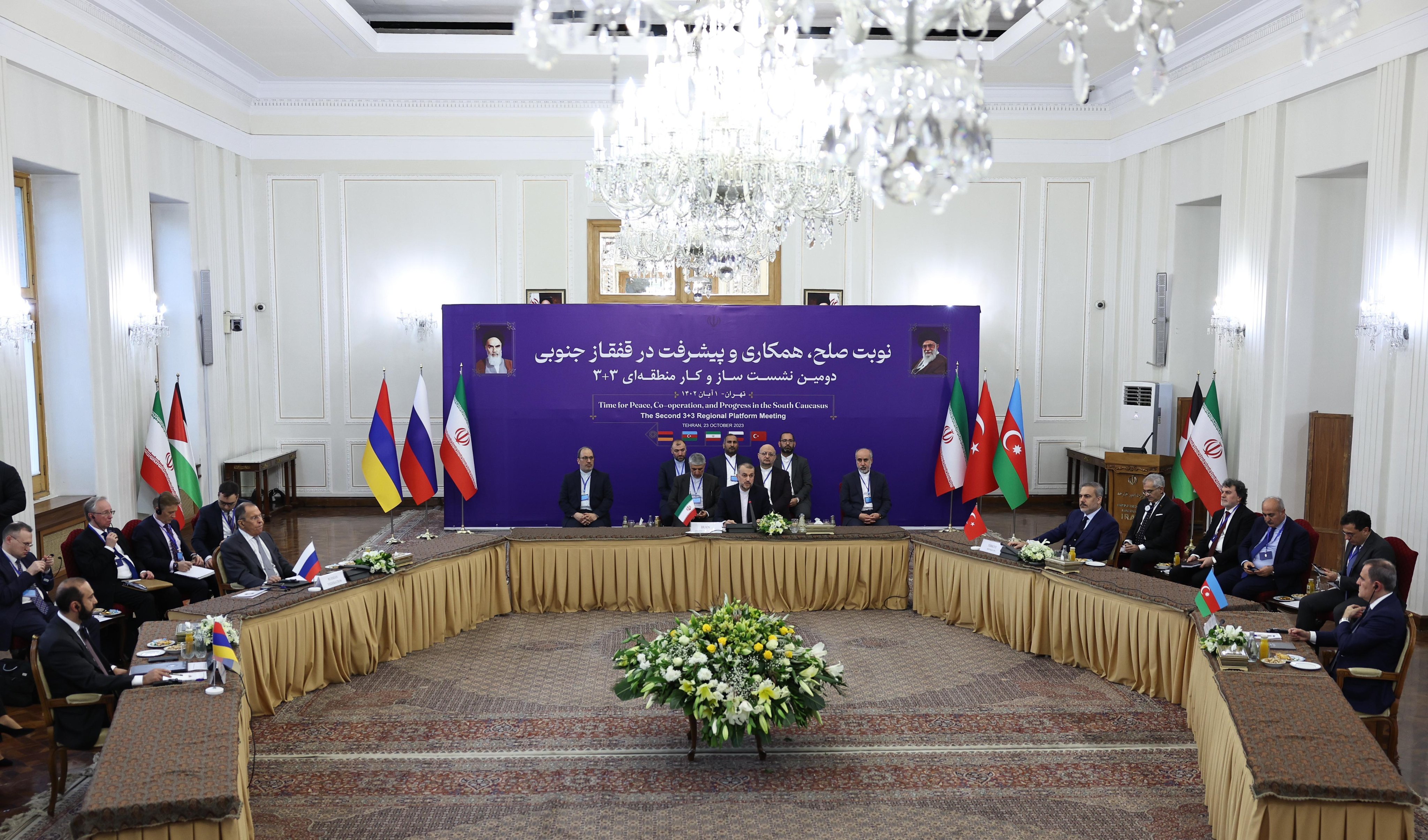 Foreign Minister Hakan Fidan Attended the Meeting South Caucasus ...