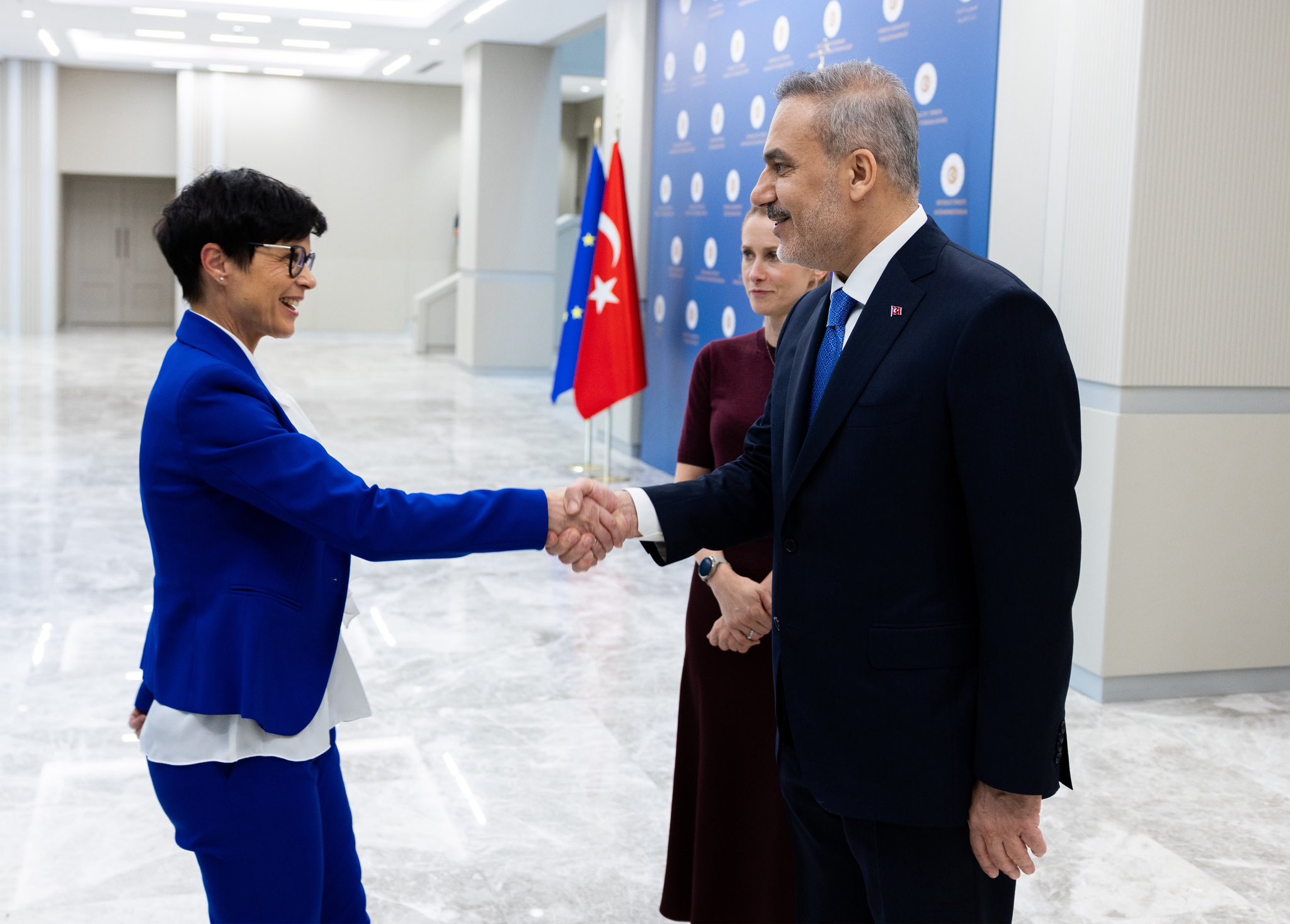 Minister of Foreign Affairs Hakan Fidan met with Kaja Kallas, EU High ...
