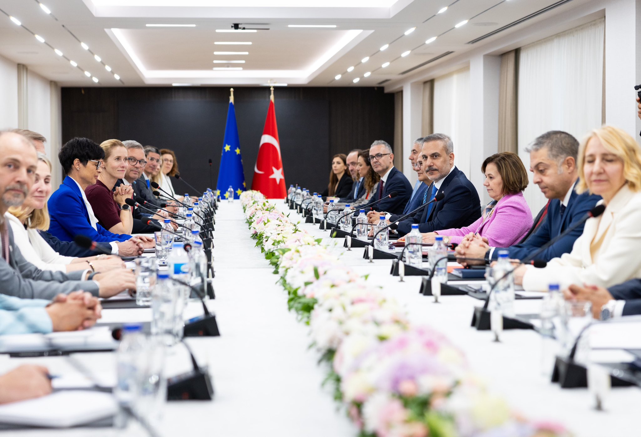 Minister of Foreign Affairs Hakan Fidan met with Kaja Kallas, EU High ...