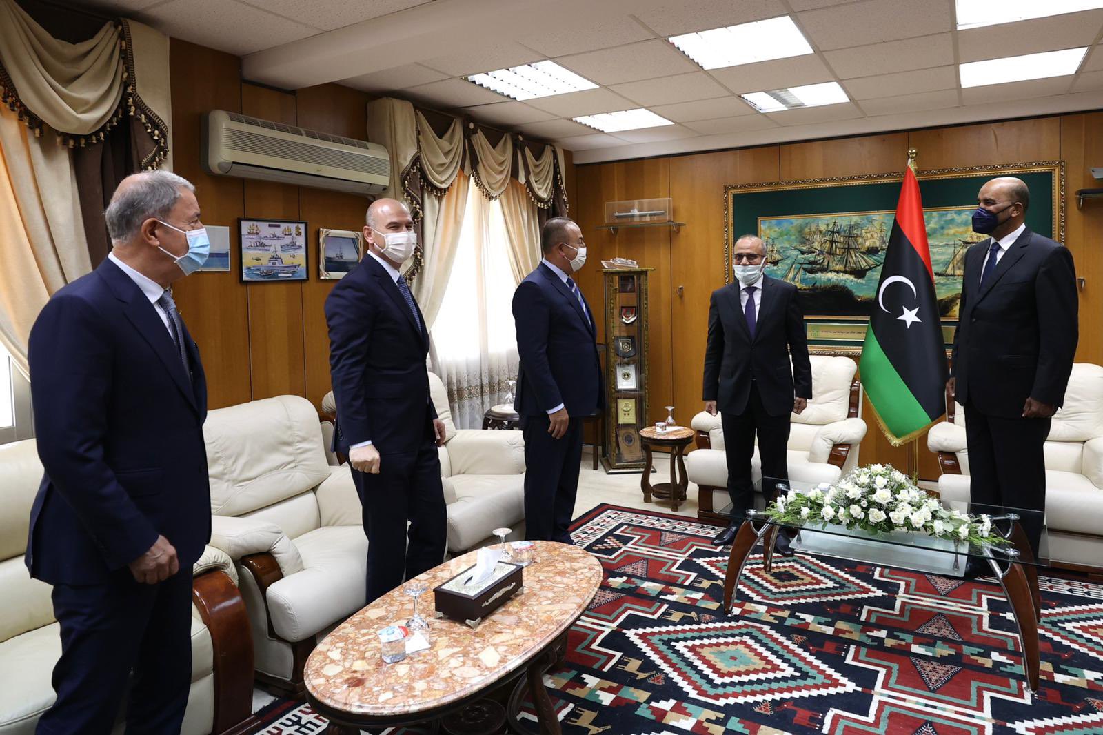 Visit of Foreign Minister Mevlüt Çavuşoğlu to Libya, 12 June 2021 ...