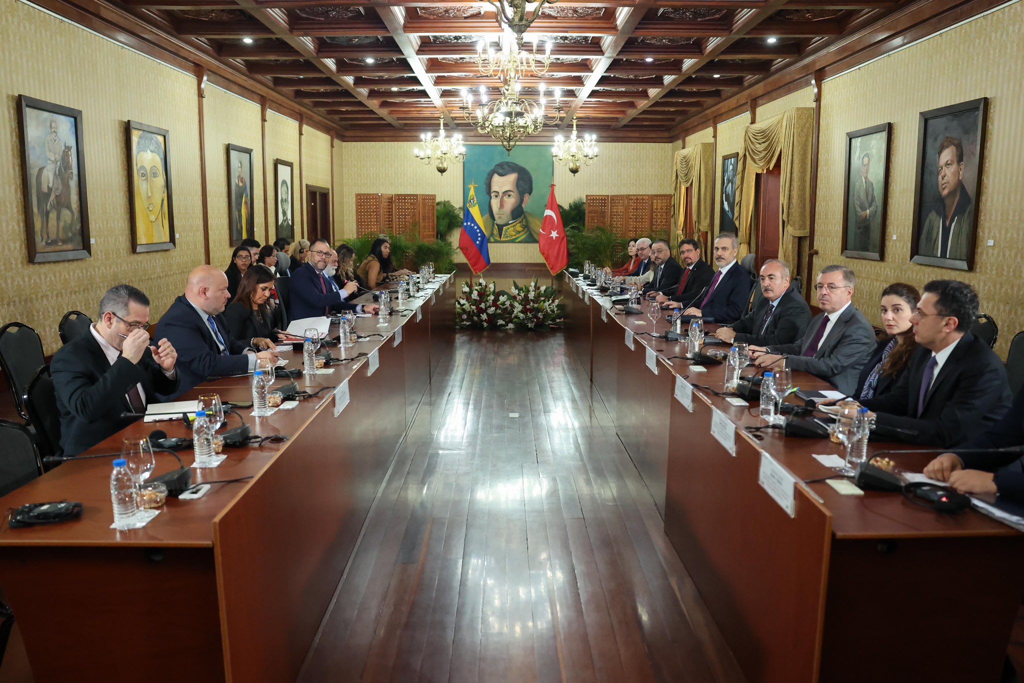 Visit of Minister of Foreign Affairs Hakan Fidan to Venezuela, 24 ...