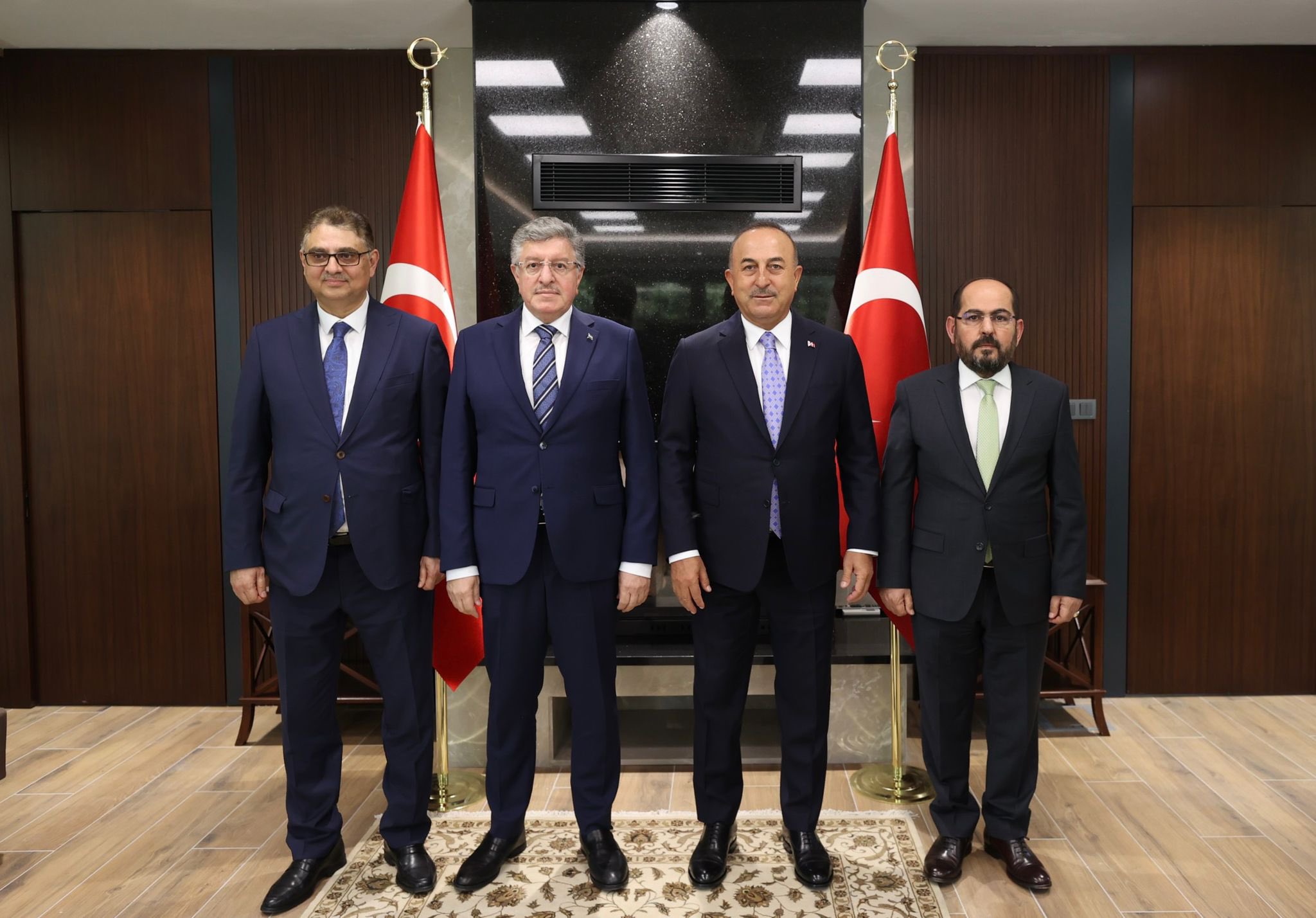 Meetings of Foreign Minister Mevlüt Çavuşoğlu with the Ambassadors of ...