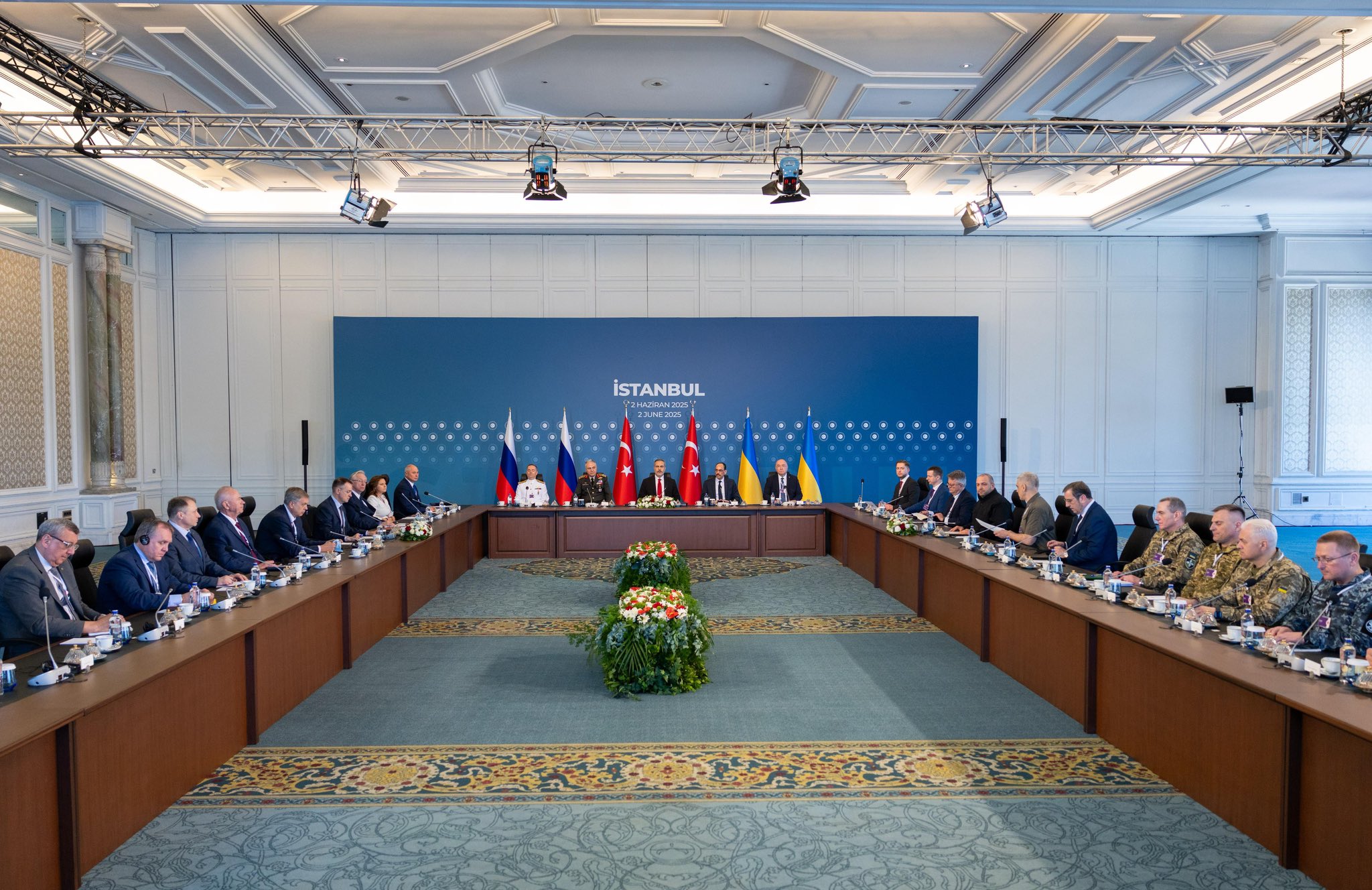 Türkiye - Rusya Federasyonu - Ukrayna Üçlü Toplantısı, 2 Haziran 2025 ...